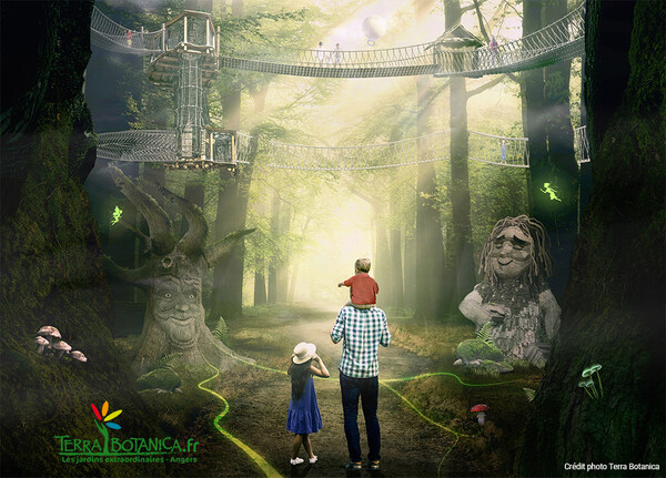 [Net] - Creation of a net course at the Europe's first plant park.