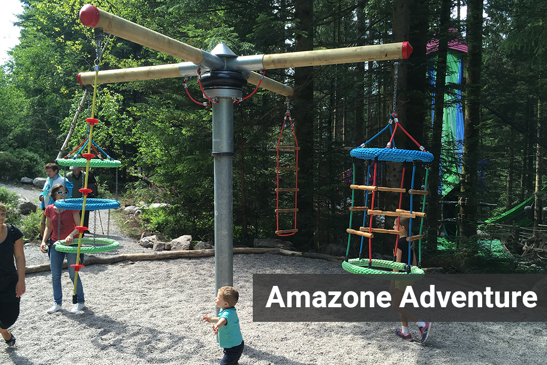Designing playgrounds for forest aerial adventure parks