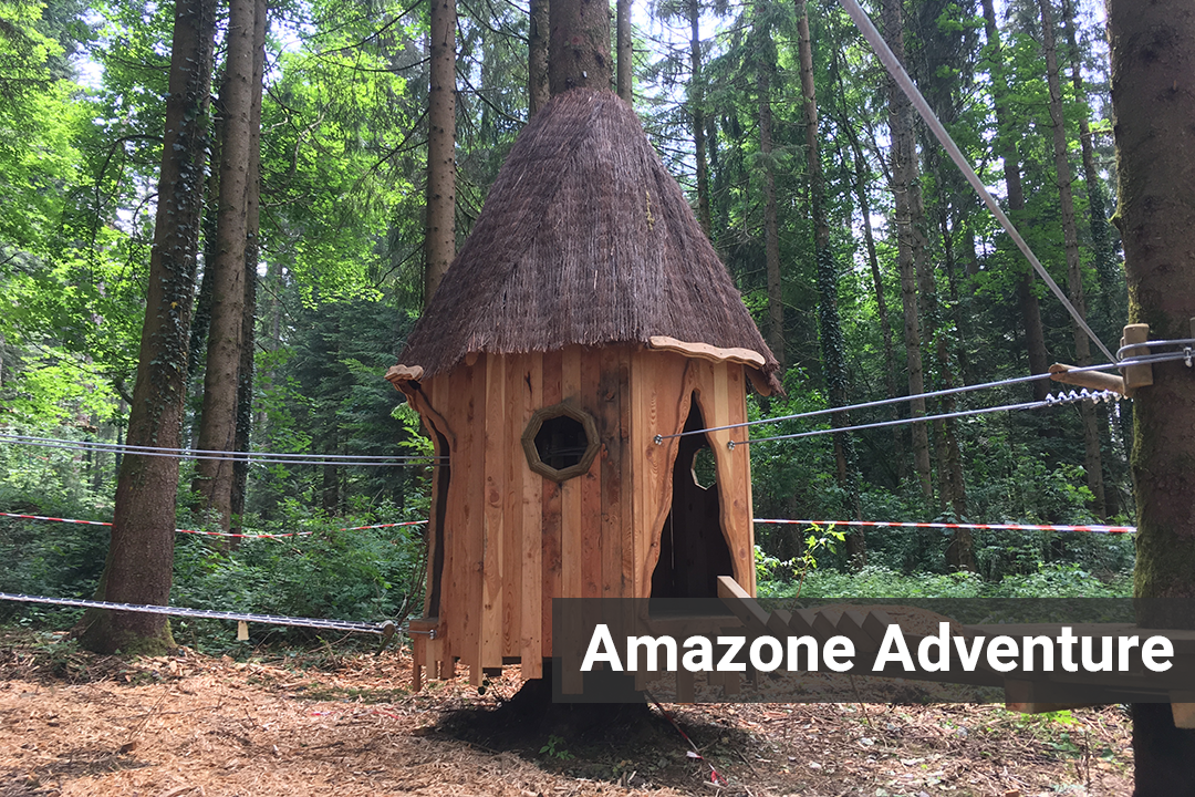 Designing playgrounds for forest aerial adventure parks