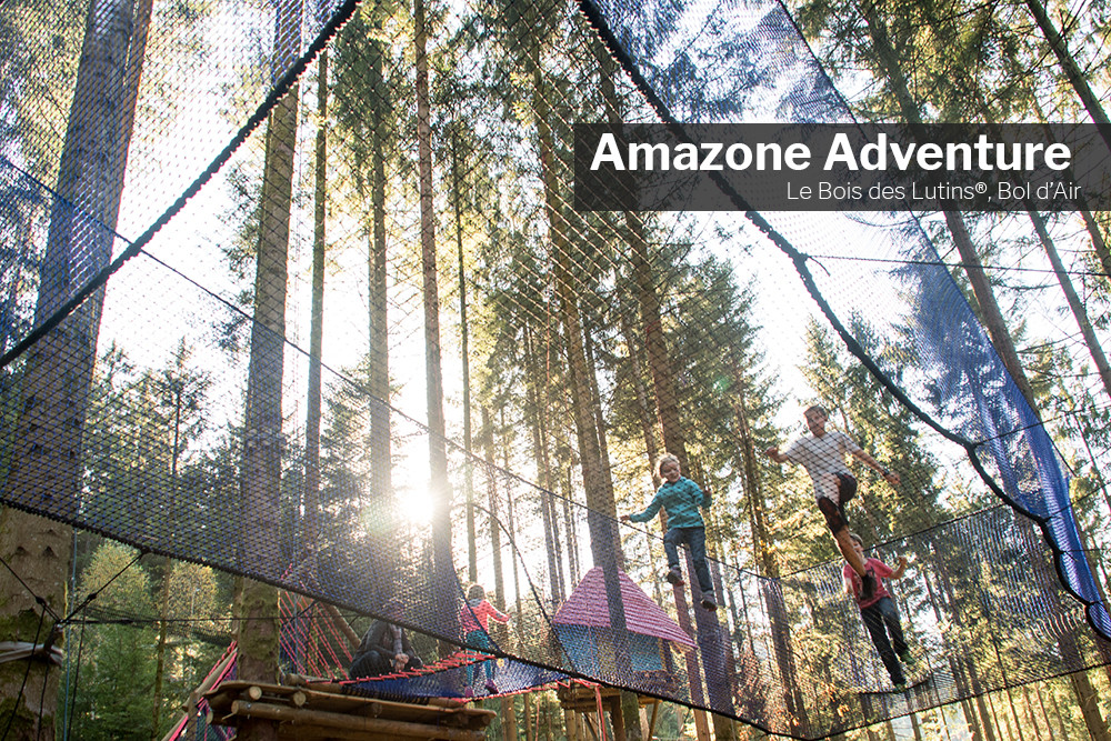 Fun & aerial net courses design and construction