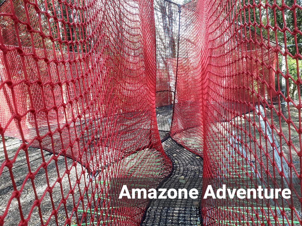 Fun & aerial net courses design and construction